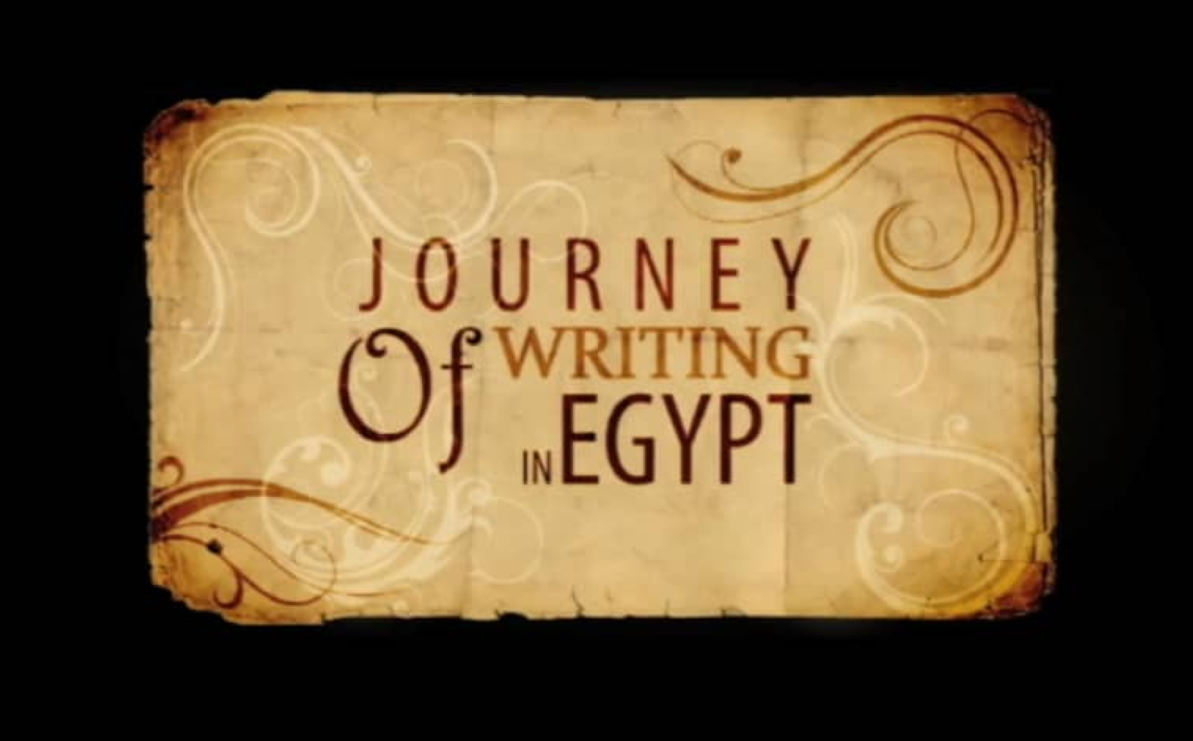 Library of Alexandria Documentary Series: Journey of Writing in Egypt ...