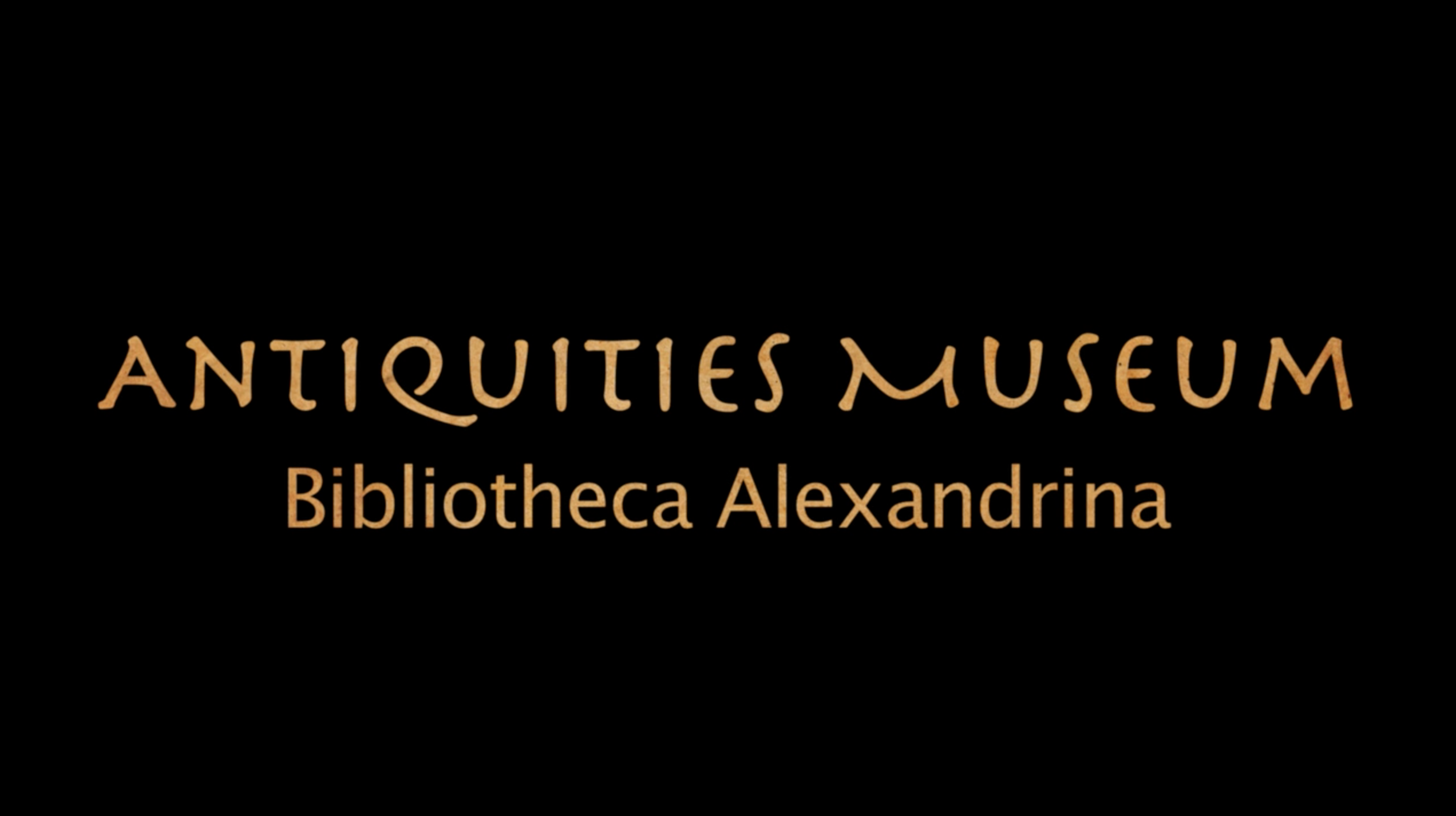 Library of Alexandria Documentary Series: Antiquities Museum ...
