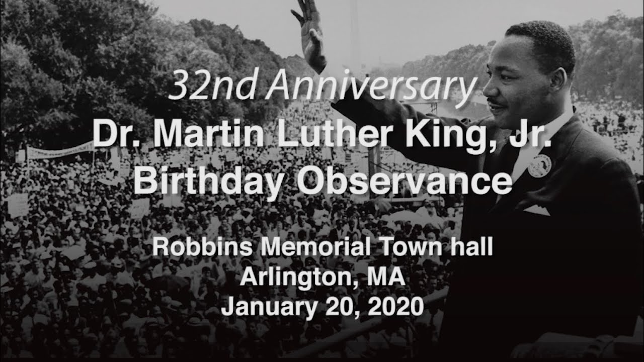 Dr. Martin Luther King, Jr. Birthday Observance 2020 - Arlington ...